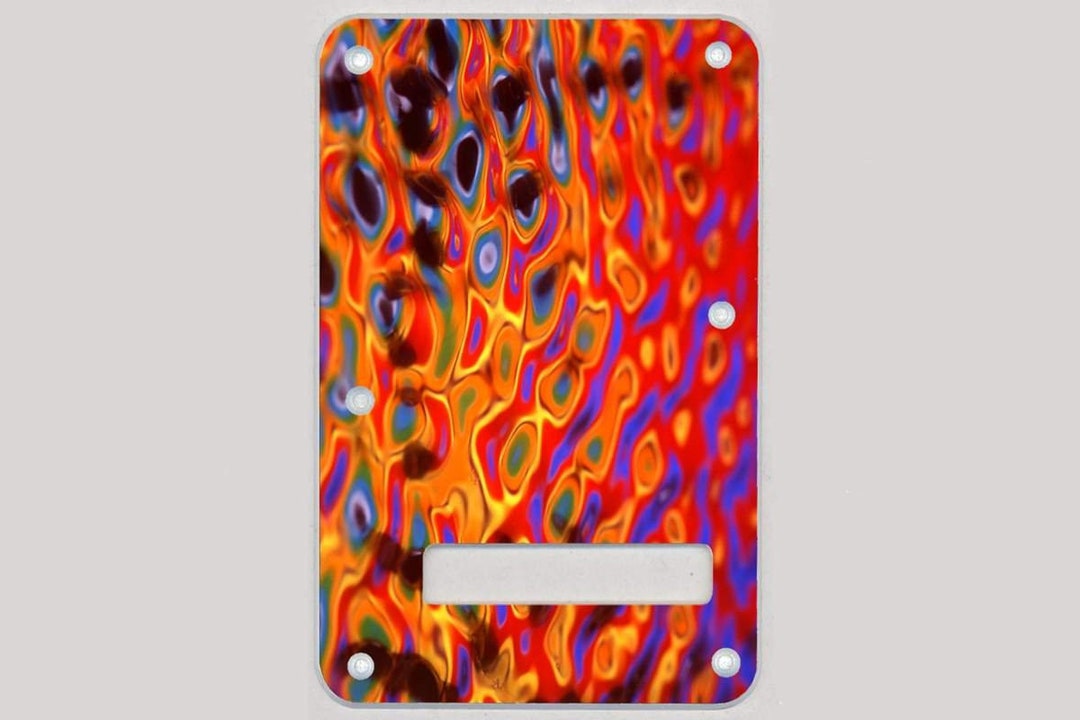 Custom Graphical Tremolo Cover Back Plate to Fit Fender Strat ...