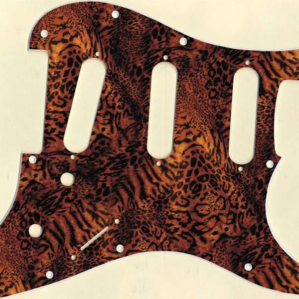 Leopard Print Pickguard - Etsy
