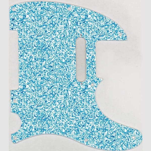 Blue Telecaster Pickguard - Etsy