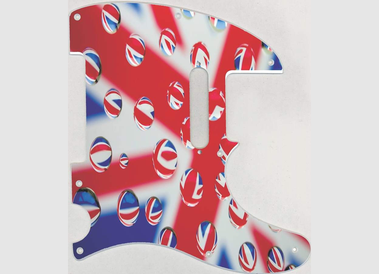 Custom Graphical Pickguard to Fit Fender Tele Telecaster UK | Etsy