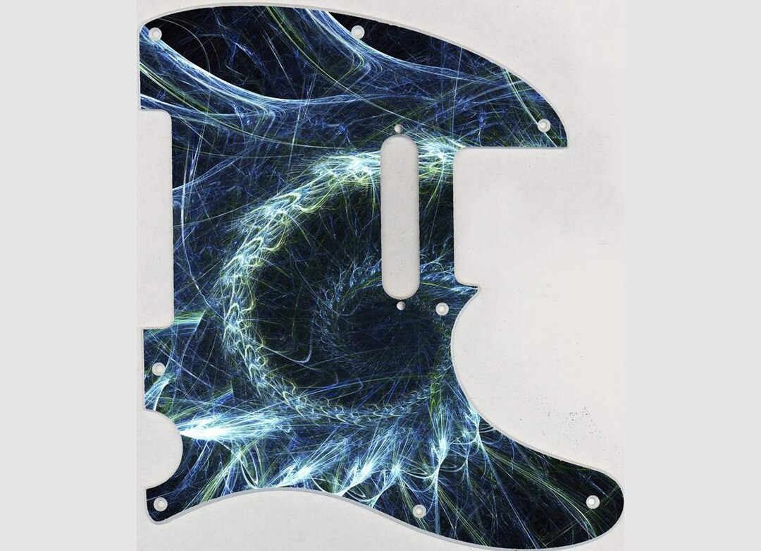 Custom Graphical Pickguard to Fit Fender Tele Telecaster Abstract 7 - Etsy