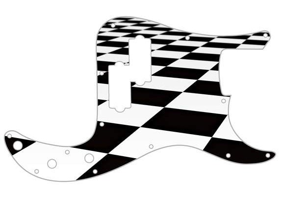 Custom Graphical Pickguard to fit Fender P Bass Precision Bass | Etsy
