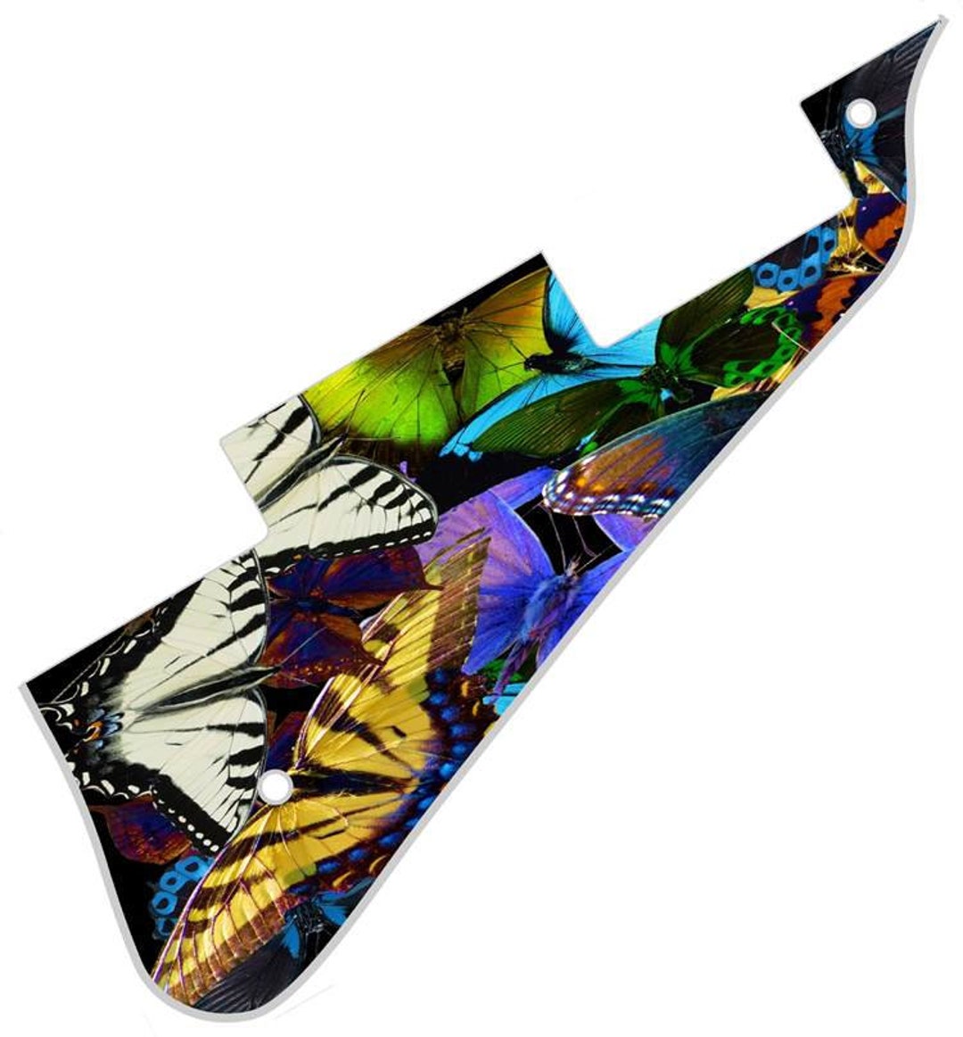 Custom Graphical Pickguard to Fit Gibson or Epiphone Les Paul ...