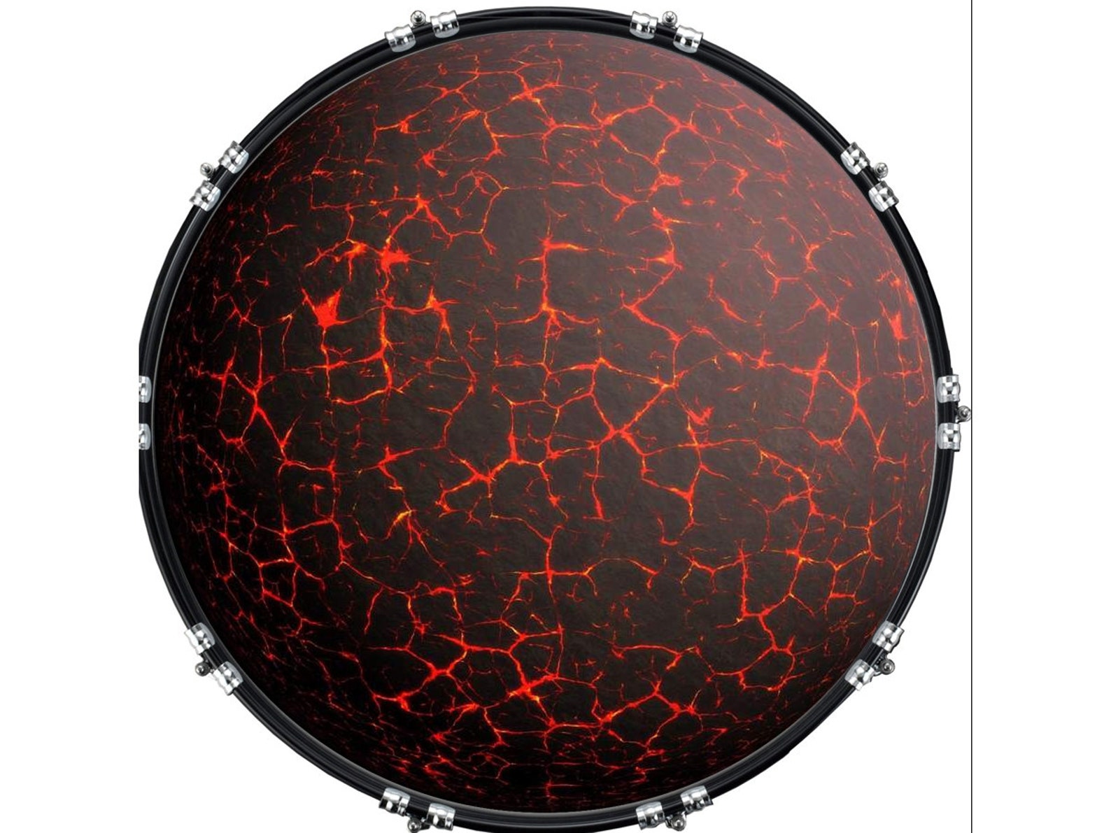 Custom Aquarian Bass Kick Drum Head Front Drumskin Space - Etsy