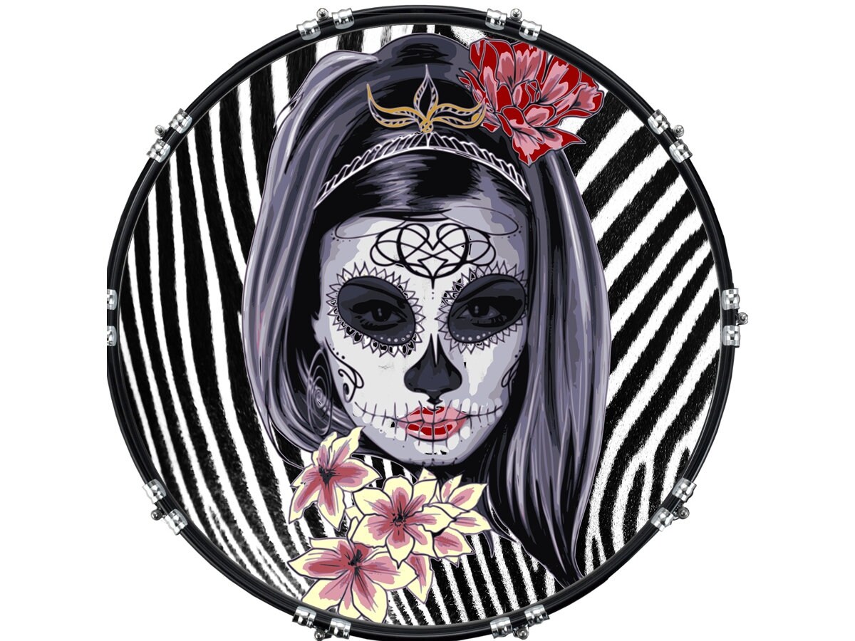 Face On Bass Drum