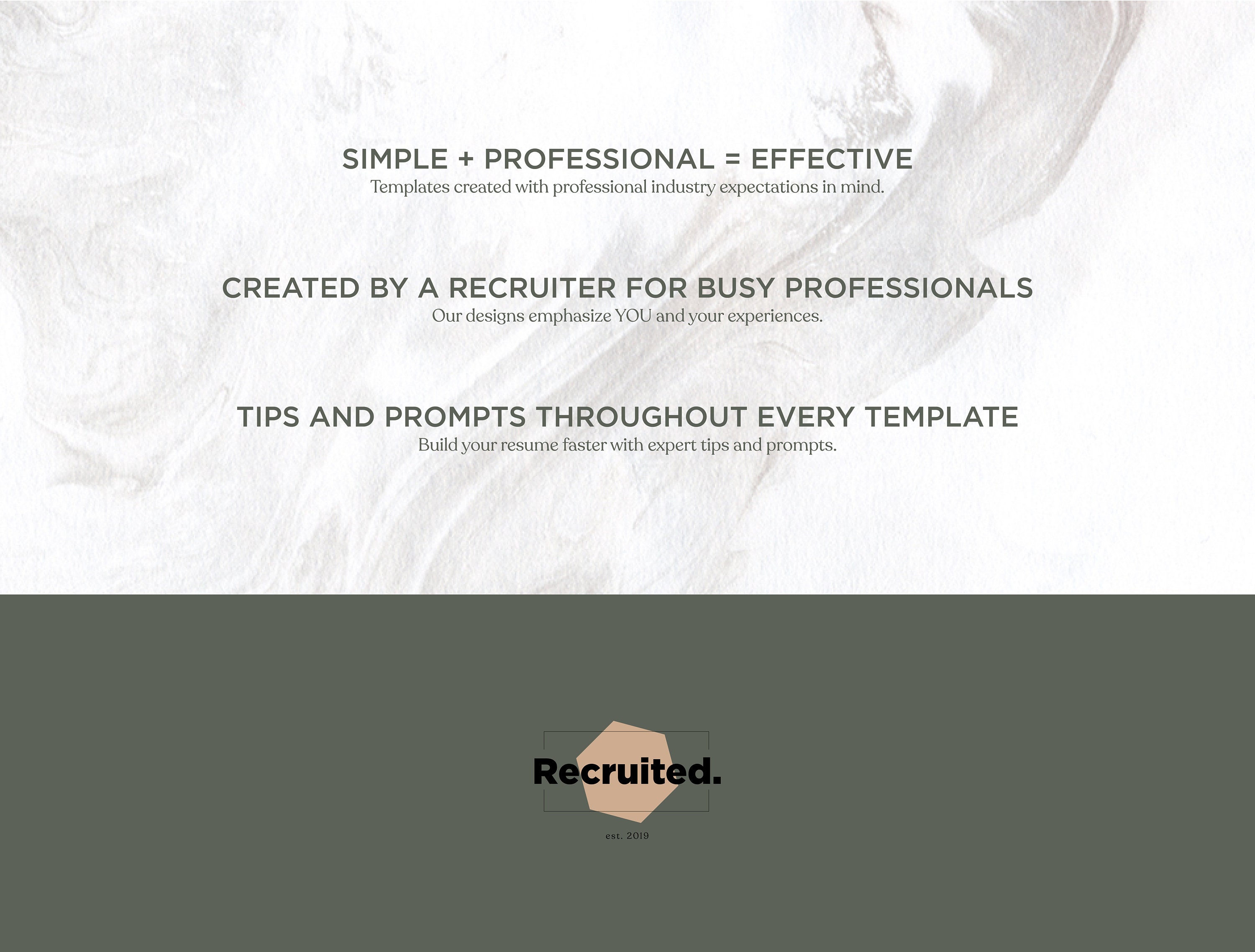 Classic Resume Template Instant Download Professional CV Design Modern ...