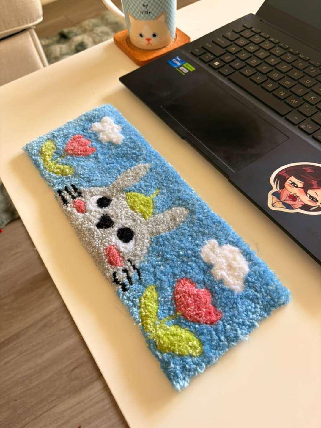Totoro - Anime Keyboard Rug Desktop - Etsy