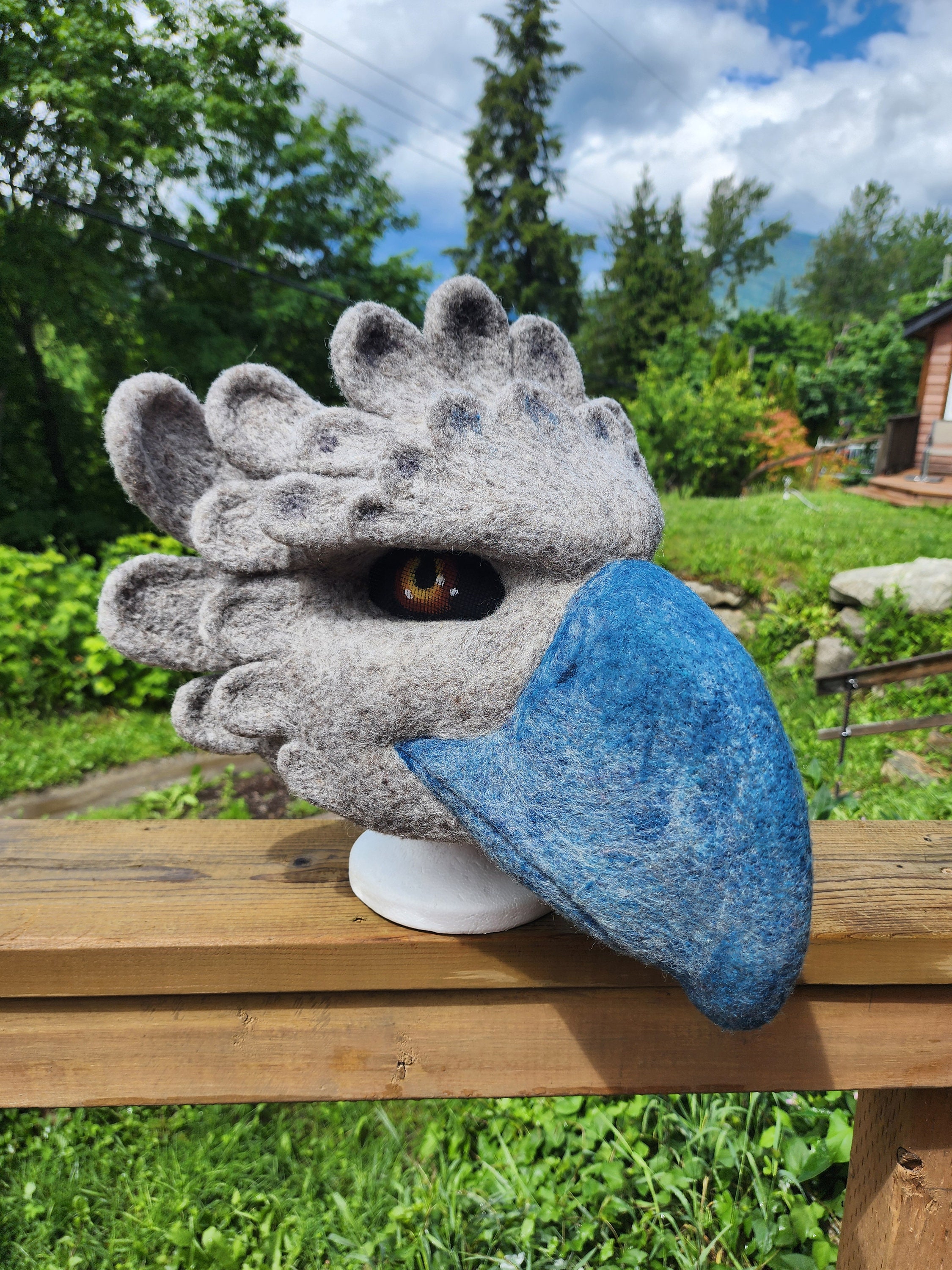 Harpy Eagle Mask , Eagle Mask, Bird Mask - Etsy