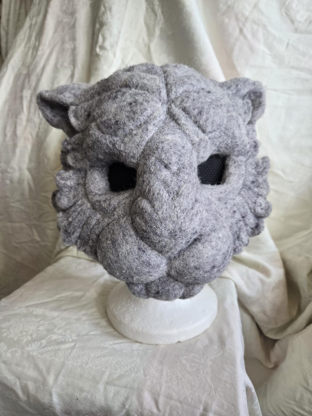 Stone Tiger Headpiece / Mask - Etsy
