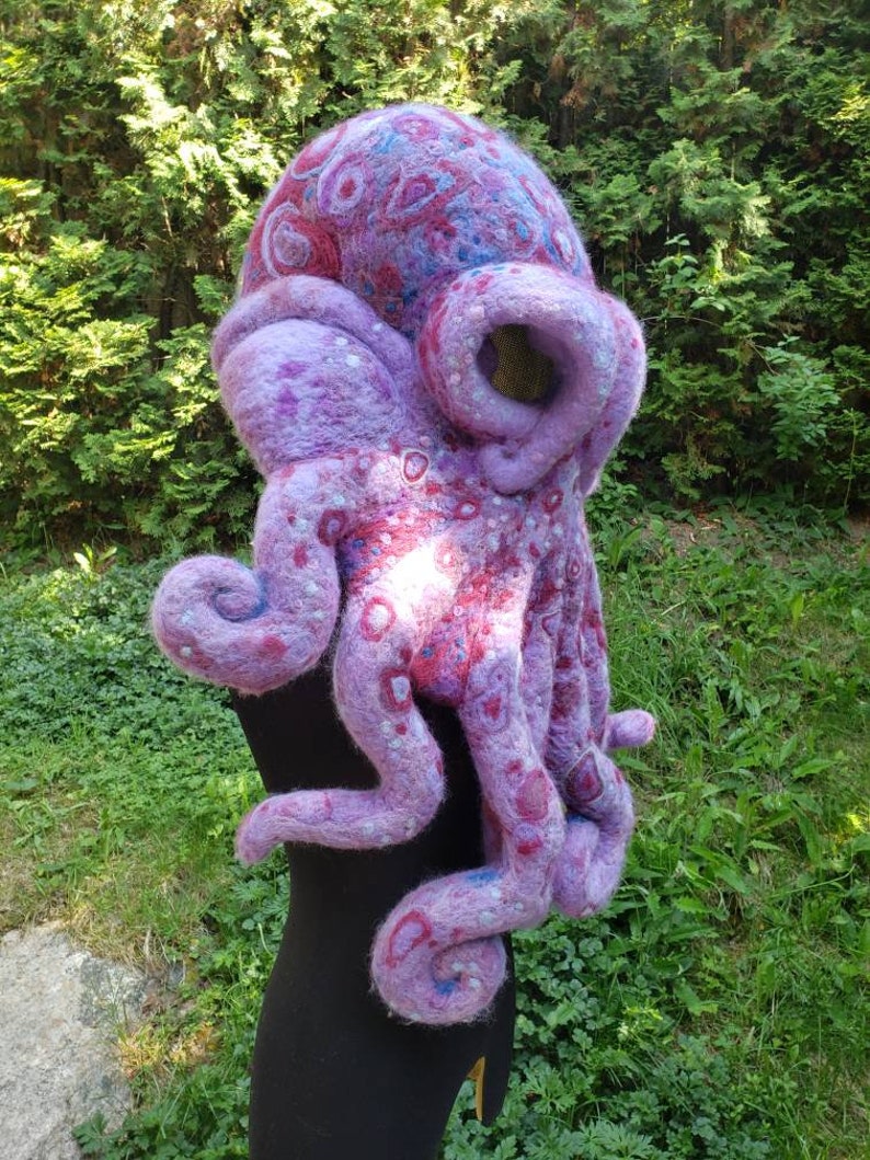 Octopus Mask - Etsy