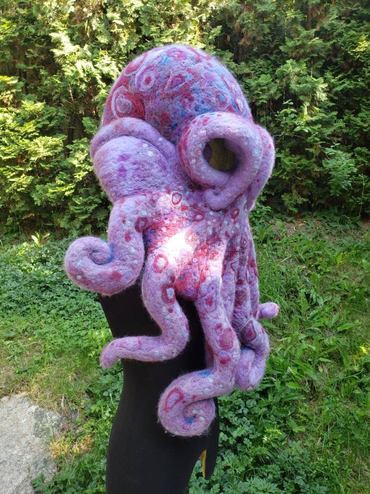 Octopus Mask - Etsy