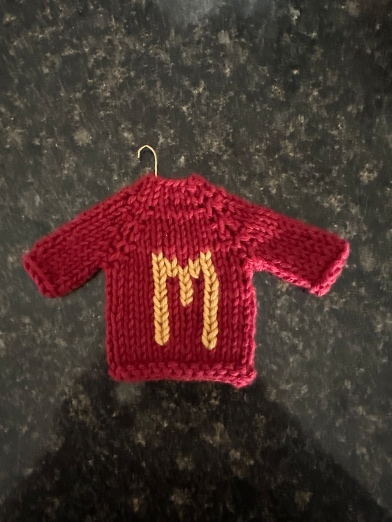 Harry Potter Custom Weasley Sweater Ornaments - Etsy