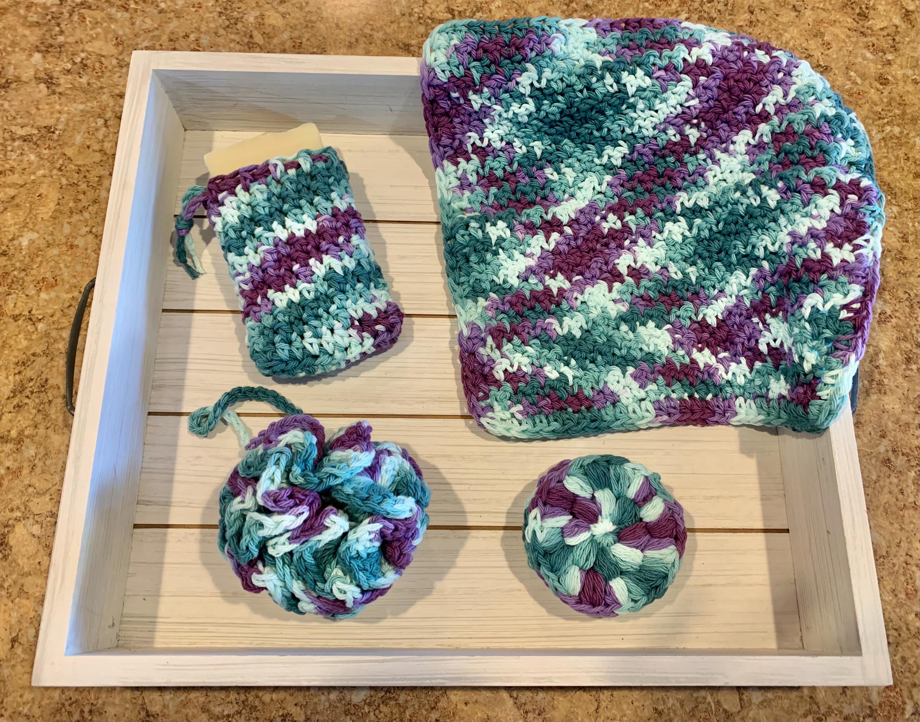 Crochet Spa Set - Etsy