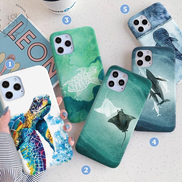 Turtle Phone Case - Etsy