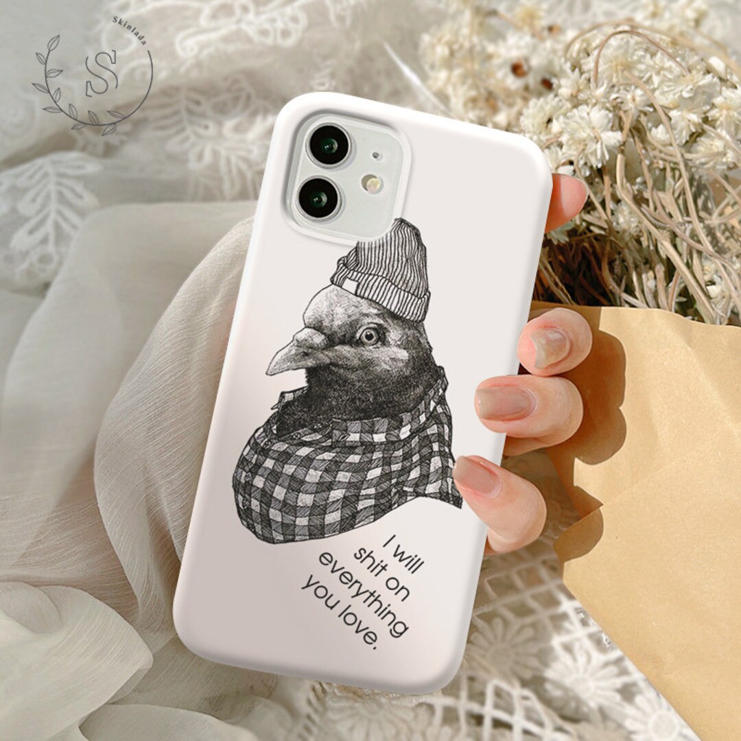 Funny Pigeons Case Moto Edge 2022 Moto G8 Power Moto G60 G51 G50 G40 ...