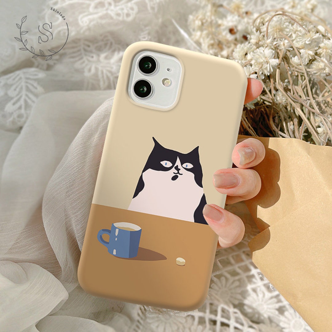 Funny Cat Phone Case iPhone 15 Pro Max iPhone 14 13 Pro iPhone 12 Mini ...