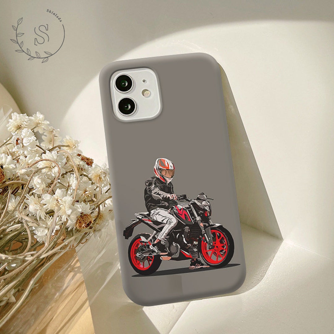 Biker Rider Phone Case Huawei P60 Art P50E P30 P40 Huawei Nova - Etsy