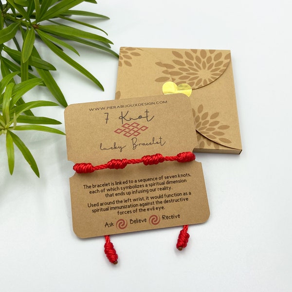 7 Knot Evil Eye Bracelet - Etsy