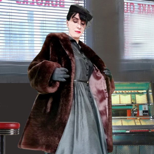 Mouton Jacket - Etsy