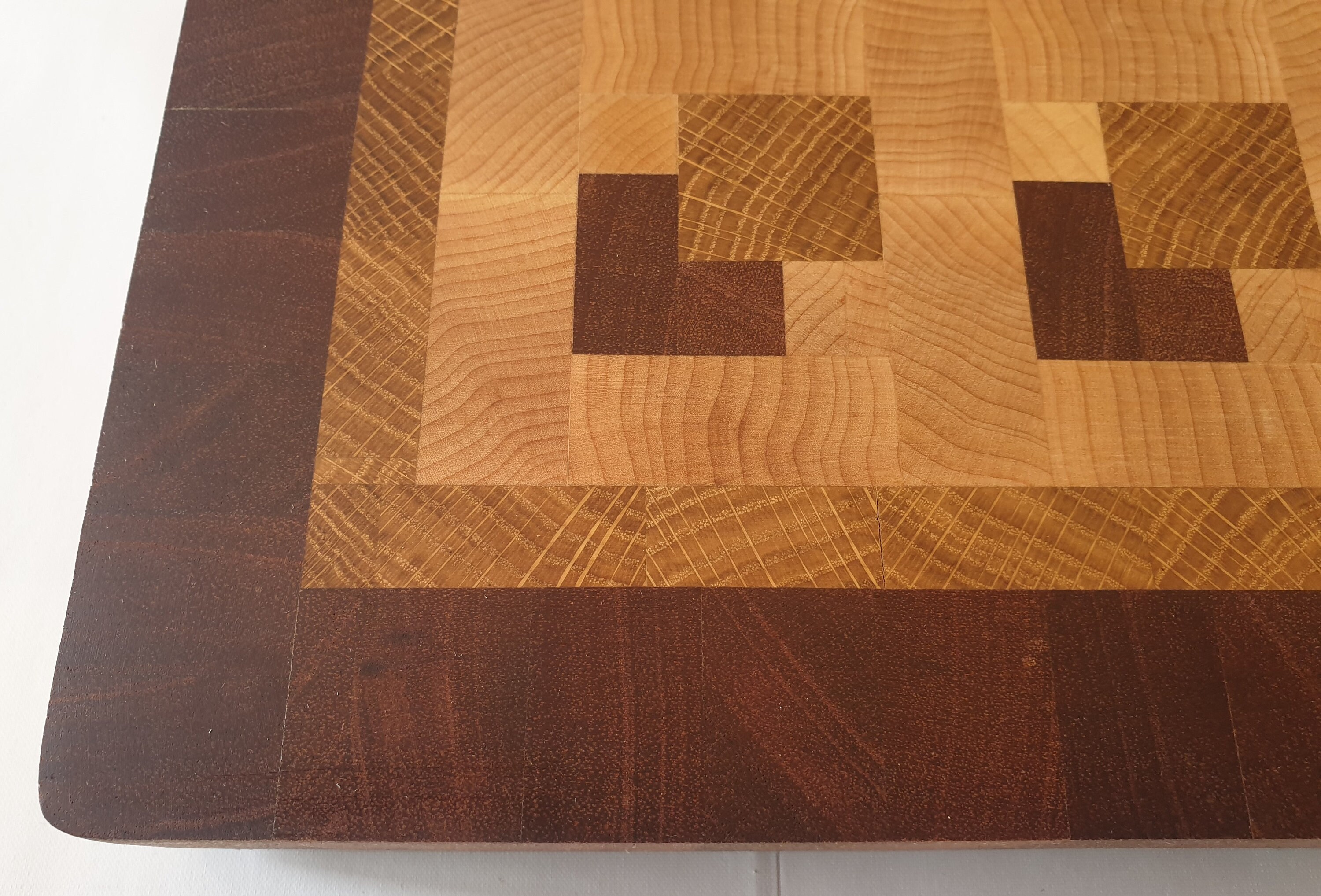 Large Hard Wood Cutting Board Chopping Board 3D Effectend - Etsy