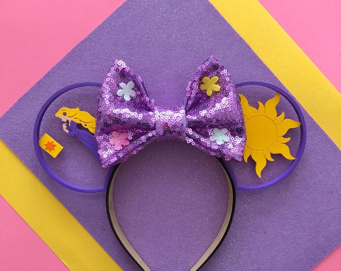 Rapunzel Tangled Inspired Minnie Ears - Etsy
