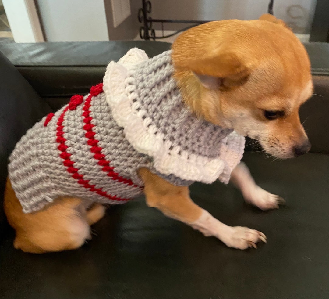 Creepy Clown Small Dog Sweater/ Halloween Costume Available in Four ...