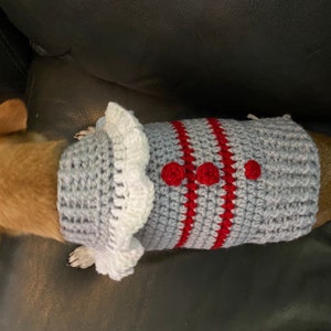 Creepy Clown Small Dog Sweater/ Halloween Costume Available in Four ...
