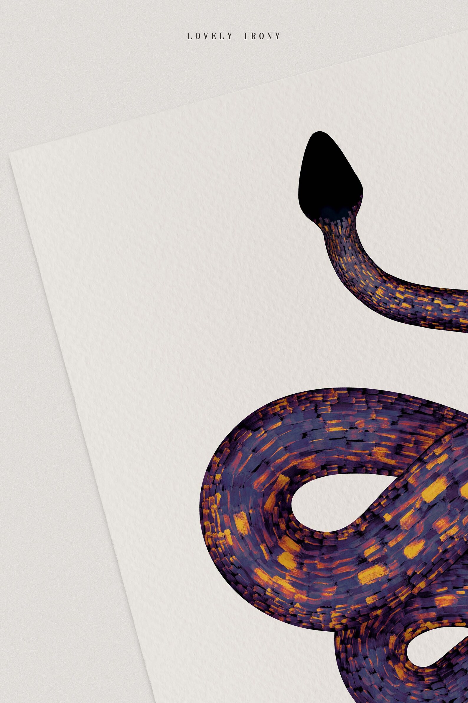 Printable Wall Art Living Room Wall Art Print Snake Art - Etsy
