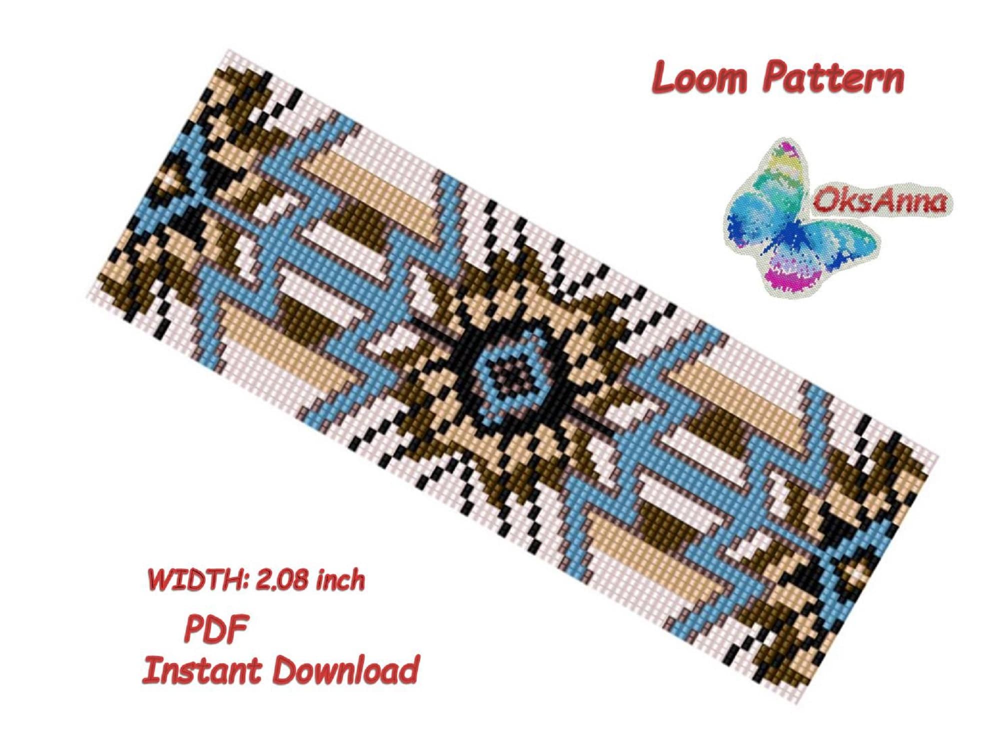 Loom Pattern Bracelet Miyuki Pattern Bracelet Pattern Beading - Etsy