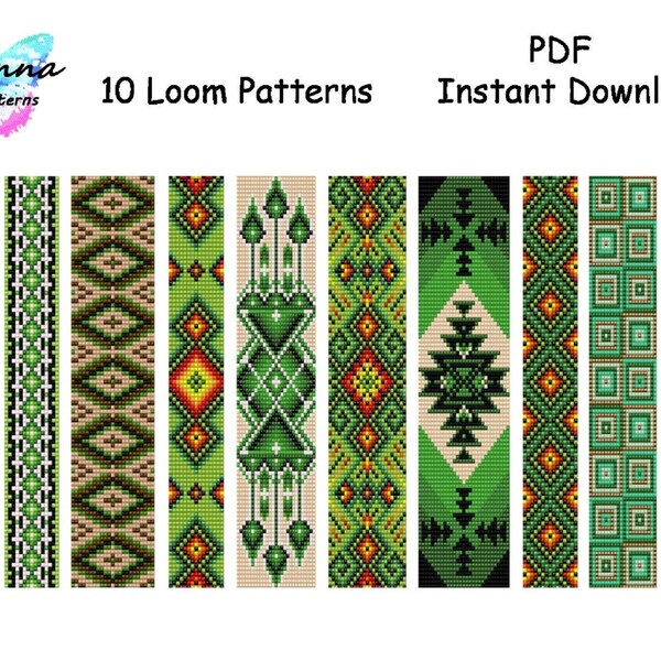 Beginner Bead Loom Bracelet Pattern - Etsy