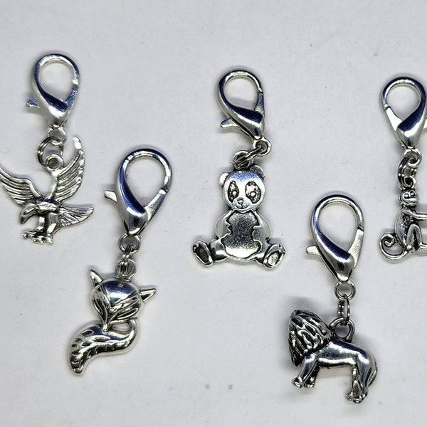 Animal Zipper Pull Charms - Etsy