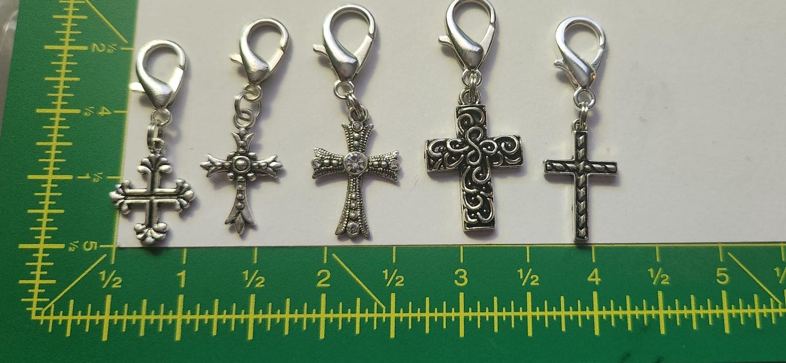 Cross Zipper Pull Charms - Etsy