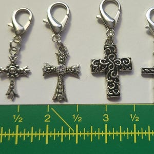 Cross Zipper Pull Charms - Etsy