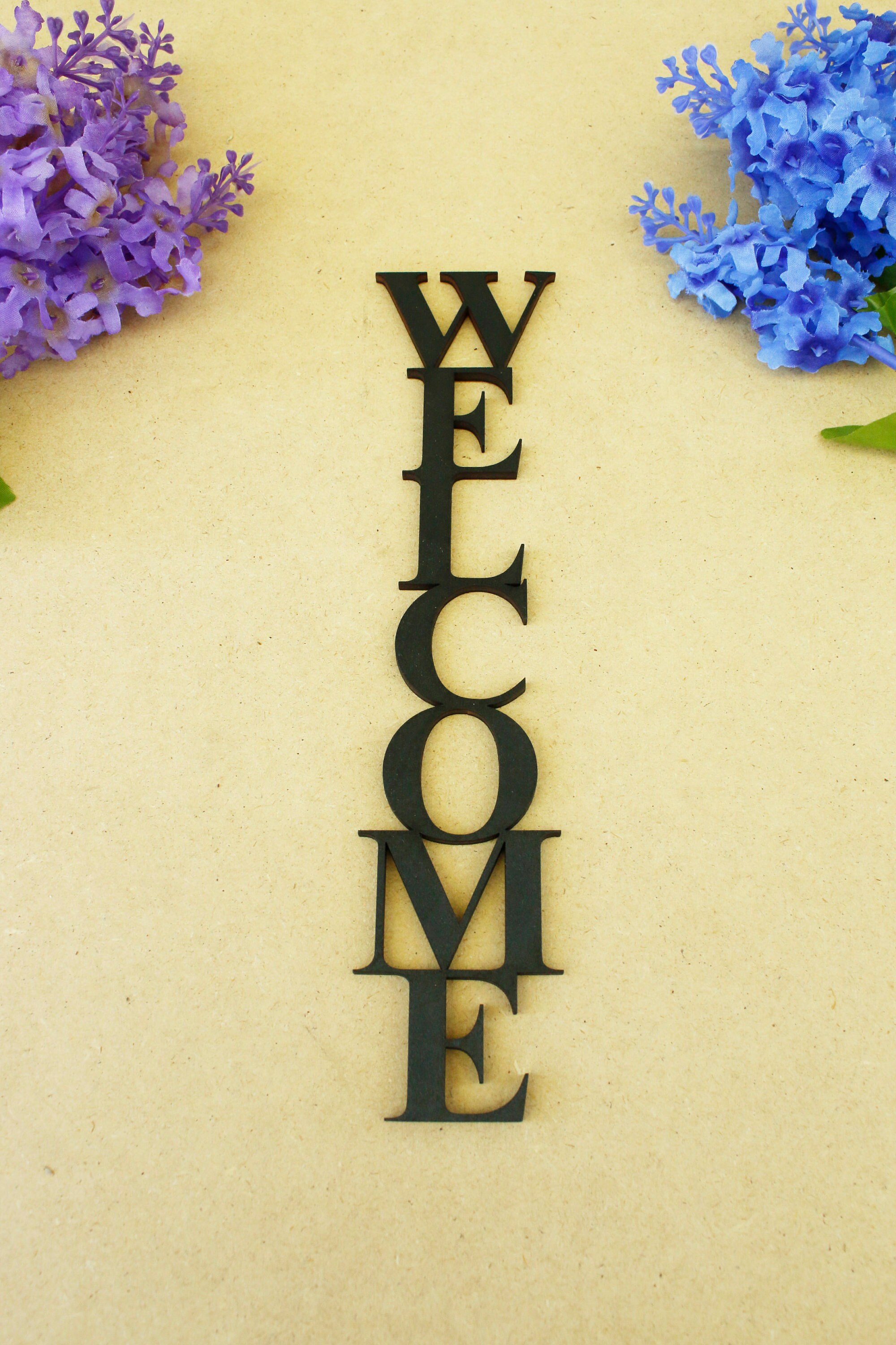 Welcome Word Cutout, Welcome Sign, Wall Décor, Wooden Wall Signs ...