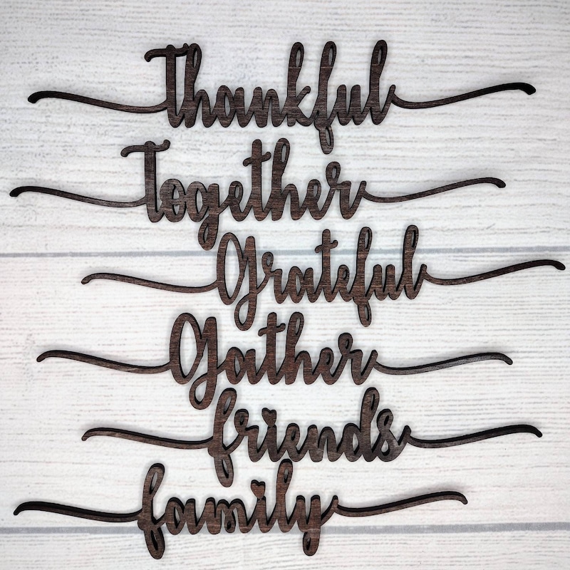 Wood Word Cutouts - Etsy