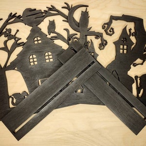 Enchanted Displays, Whimsical Displays, Wood Displays, Wizards, Fairies ...