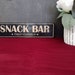 Snack Bar Wooden Engraved Sign Treat Yourself Kitchen Decor Snack Signs ...