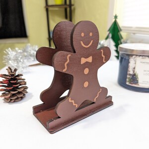 Gingerbread Napkin Holder, Holiday Napkin Holder, Christmas Napkin ...