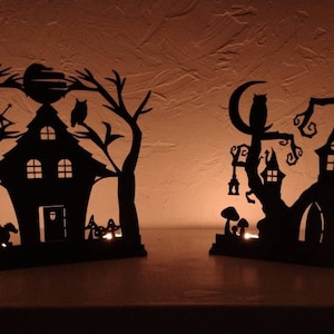 Enchanted Displays, Whimsical Displays, Wood Displays, Wizards, Fairies ...