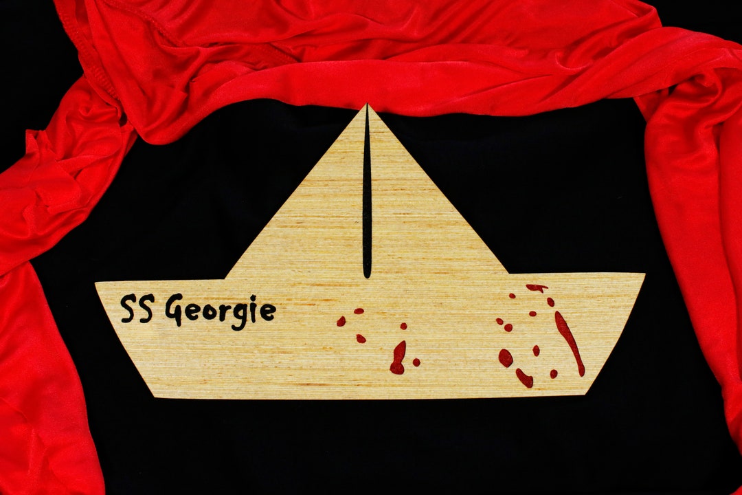 SS Georgie Boat IT Movie, Pennywise Décor, IT Movie Décor, Halloween ...