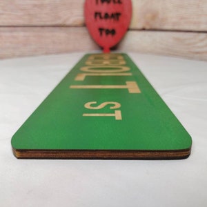 NEIBOLT ST Sign, IT Horror Movie, Pennywise, Horror Movie Décor, Scary ...