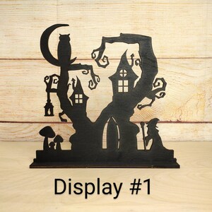 Enchanted Displays, Whimsical Displays, Wood Displays, Wizards, Fairies ...