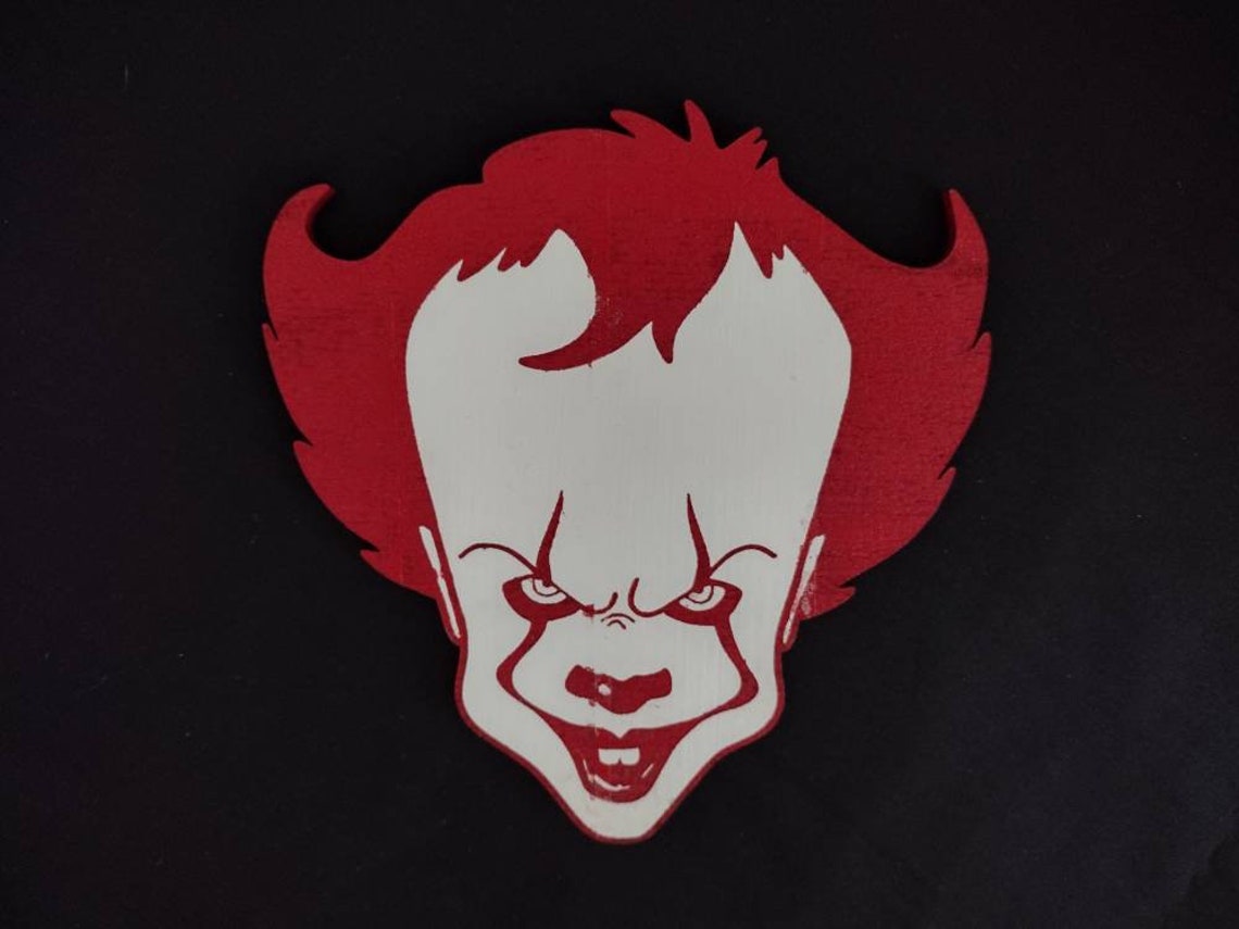 Pennywise Cutout Sign IT Movie pennywise Red Balloon - Etsy