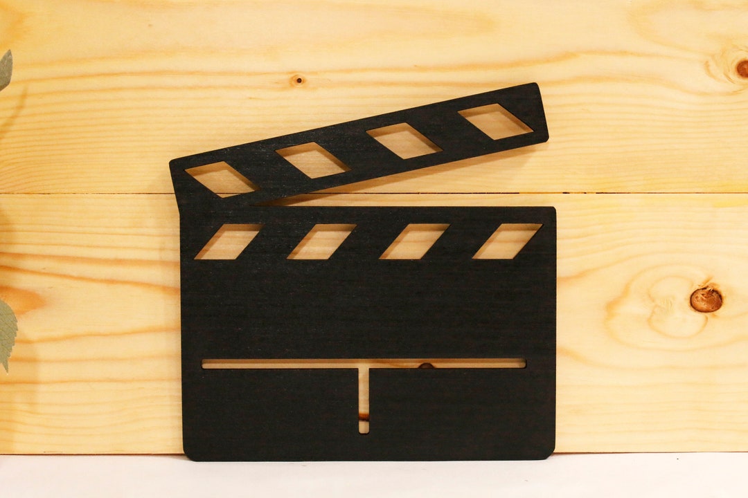 Movie Clapperboard, Wood Film Clapper, Drama Class Signs, Theater Signs ...