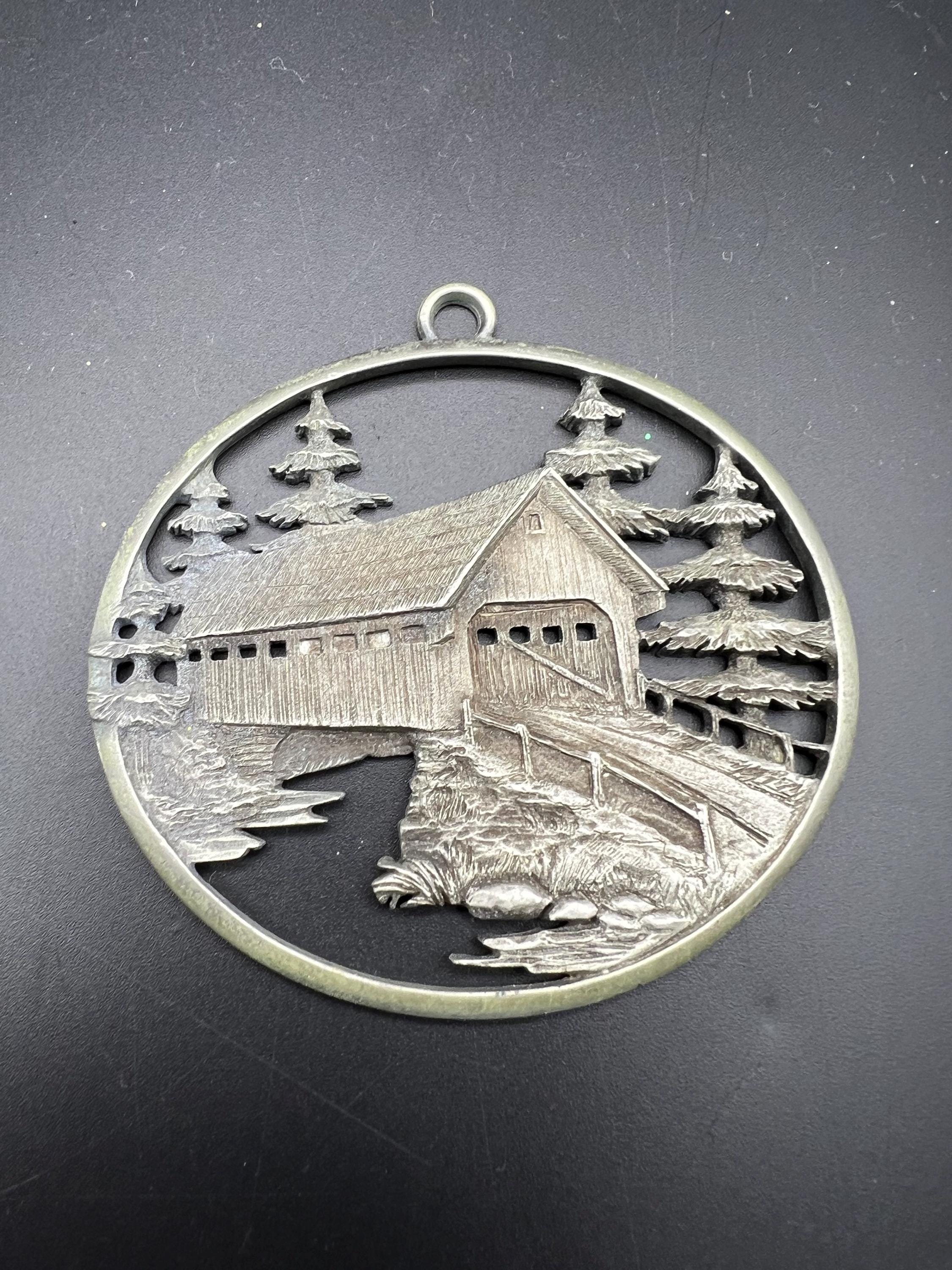 Vintage Hampshire Pewter Christmas Tree Ornaments - Your Choice- 13 ...