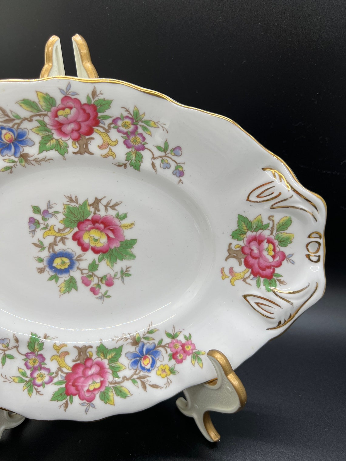 Rochester Royal Stafford Small Round Tray or Under Plate - Etsy