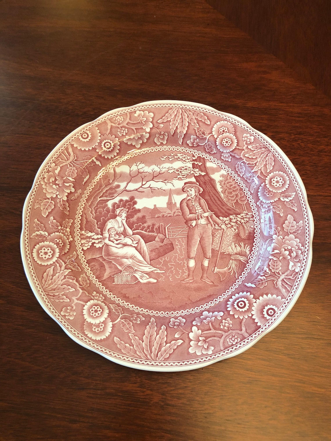 Spode Archive Collection Georgian Series Woodman Dinner Plate | Etsy