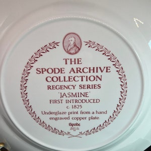 Spode Archive Collection Regency Series Jasmine Dinner Plate - Etsy