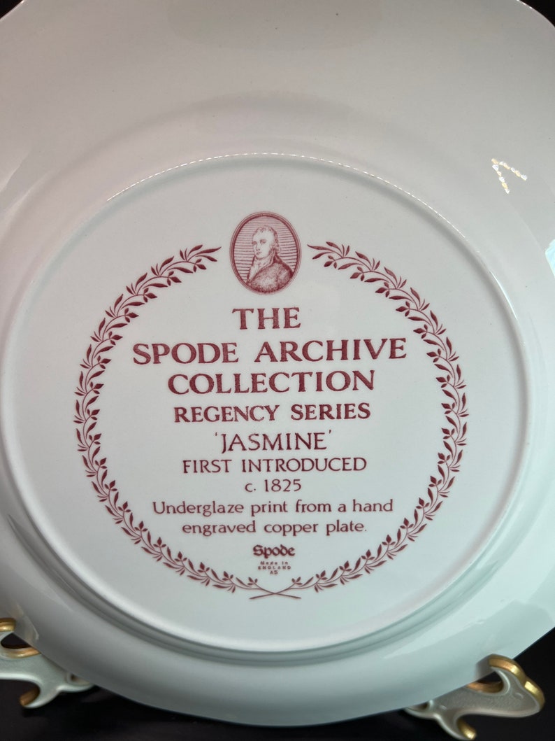 Spode Archive Collection Regency Series Jasmine Dinner Plate - Etsy