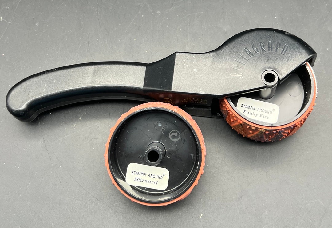 Stampin’ up Rollagraph Stampin’ Around With Lot of 2 Holiday - Blizzard ...